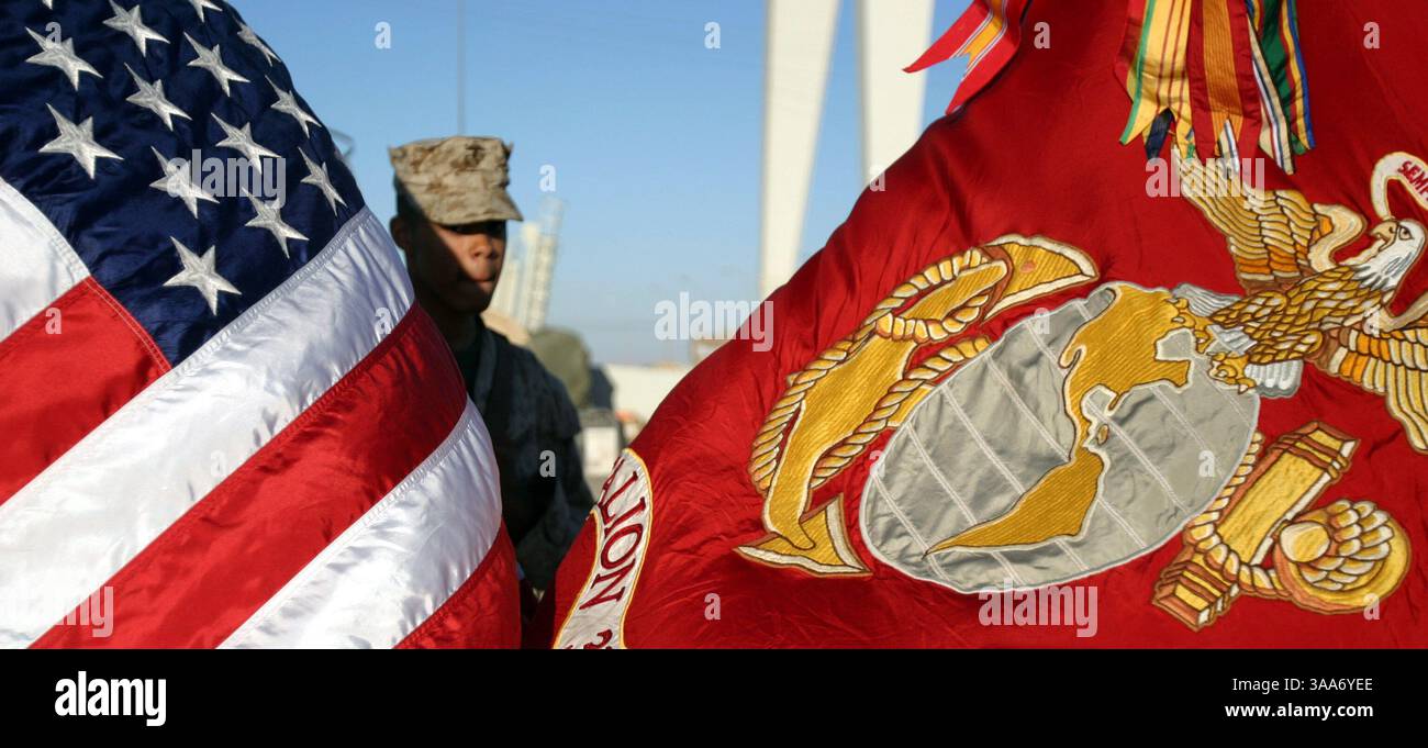Nov 10, 2006; Asad, IRAQ; A U.S. Marine with the Hawaii-based 2nd ...