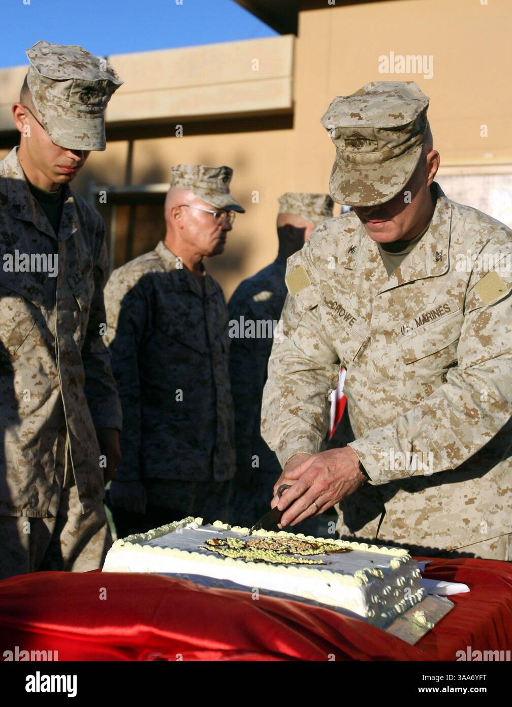 Nov 10, 2006; Asad, IRAQ; Col. W. BLAKE CROWE, commanding officer of ...