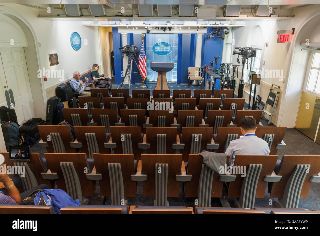 Washington, United States. 31st Mar, 2025. The James Brady Briefing ...