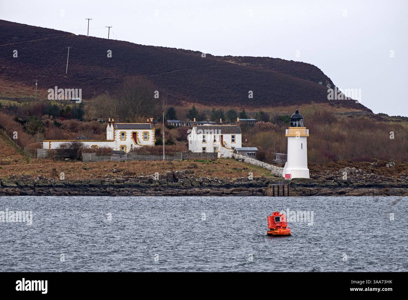 Holy Island (Inner) lighthouse, buit in 1877 by David and Thomas ...