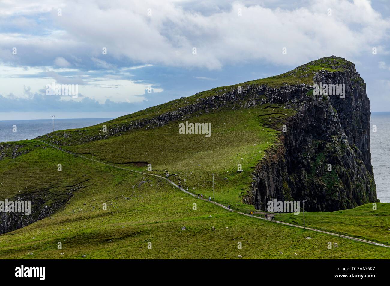 Neist Point at sunset is a breathtaking sight—its lighthouse stands ...