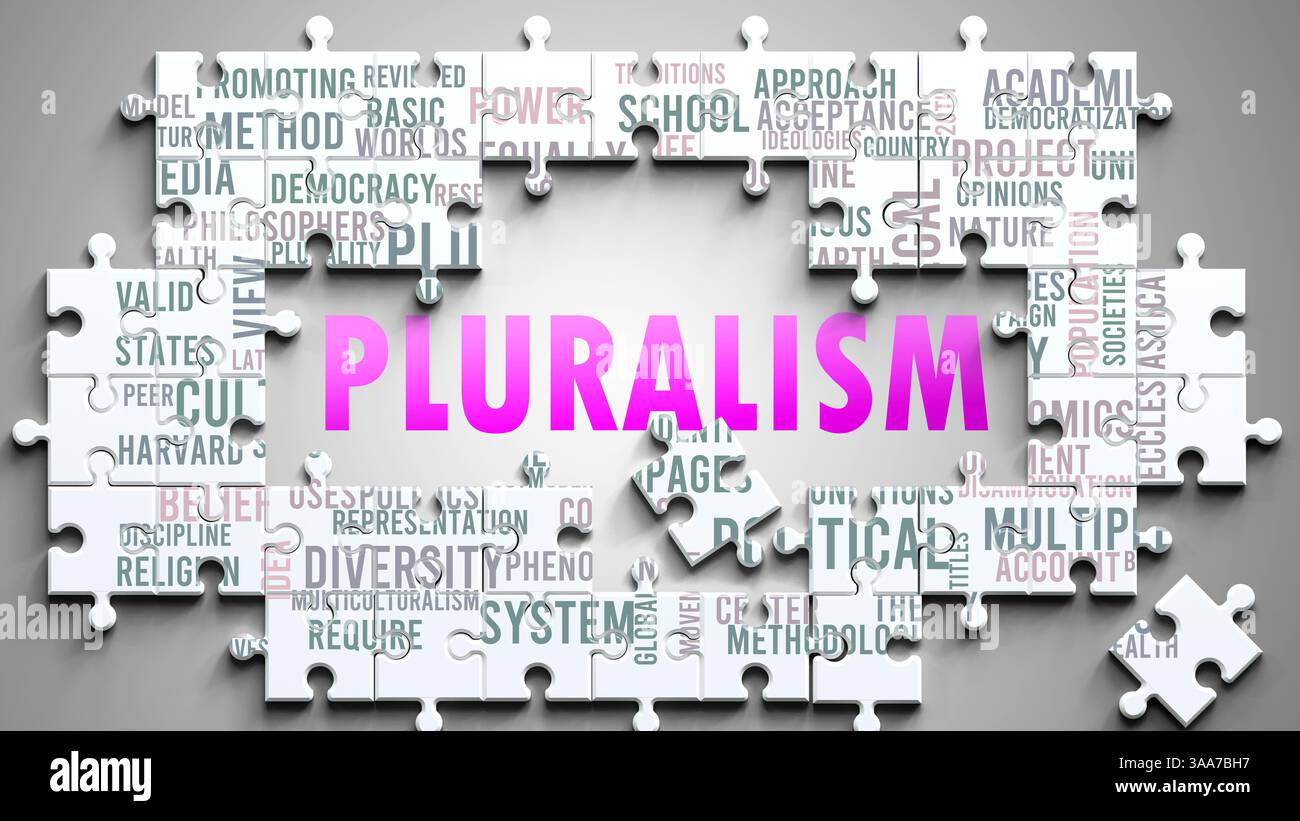 Pluralism as a complex subject hi-res stock photography and images - Alamy