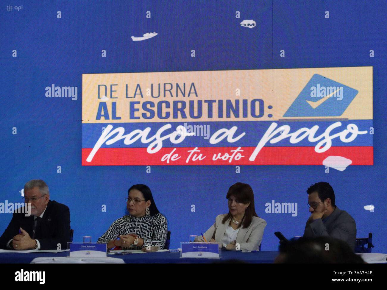 CELLULAR USE AT THE TIME OF VOTING Quito, Monday, March 31, 2025 ...