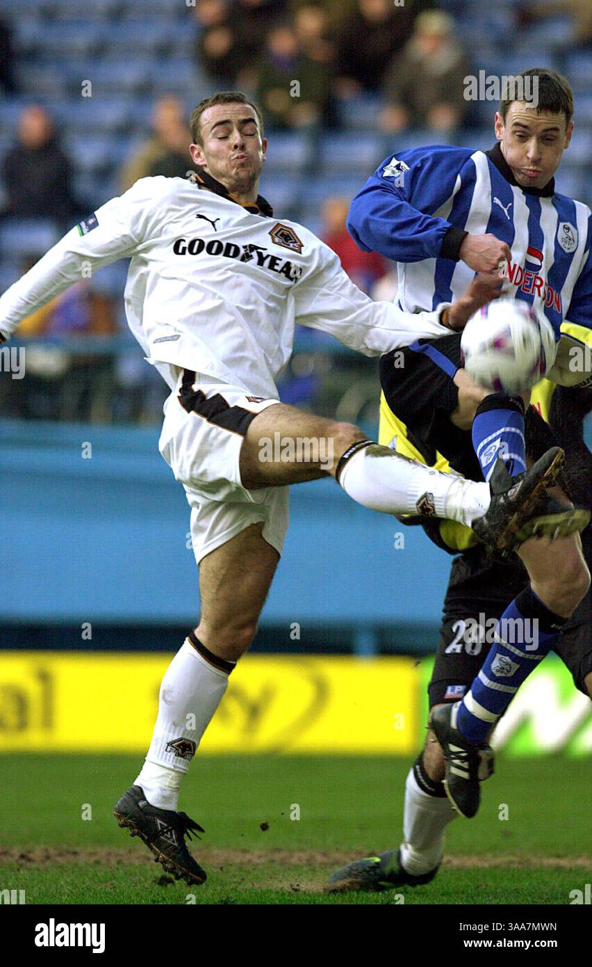 Wolverhampton Wanderers footballer Michael Branch Sheffield Wednesday v ...