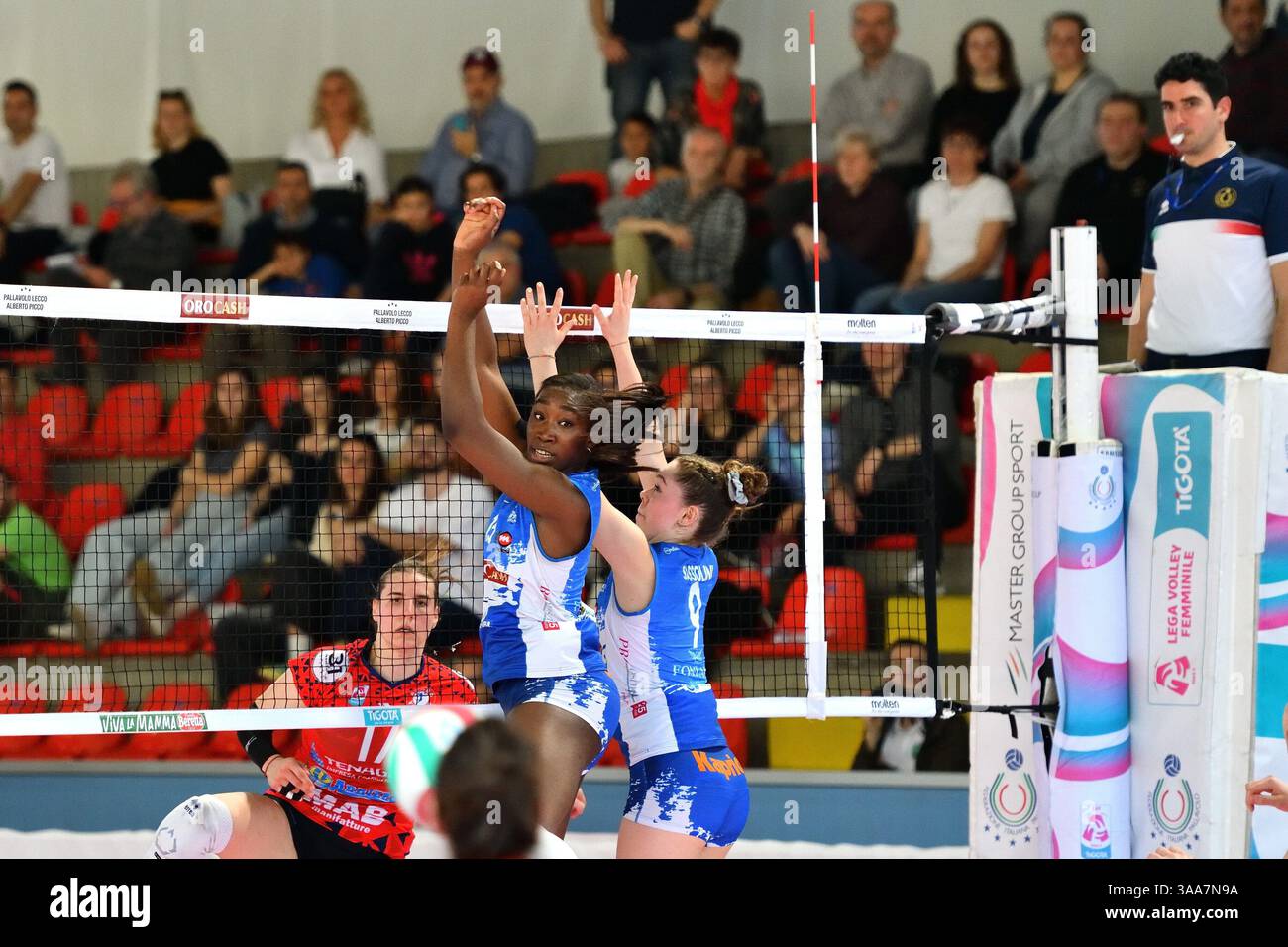 Princess Atamah and Helena Sassolini (Orocash Picco Lecco) during ...