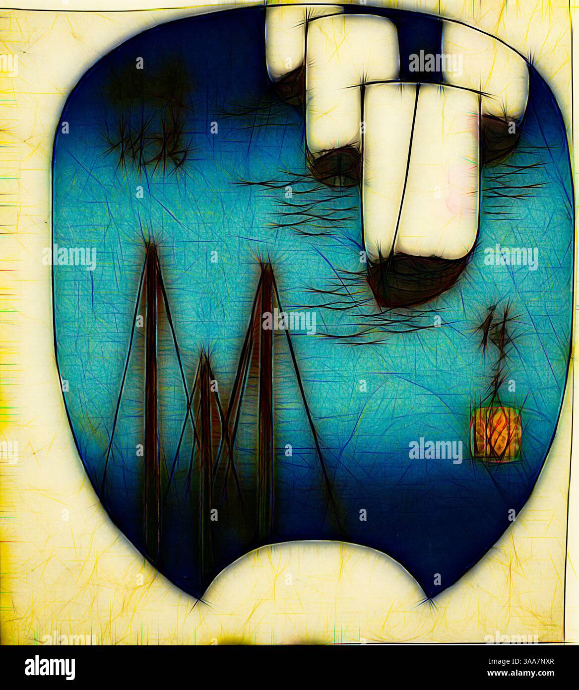 Floating forms create hi-res stock photography and images - Alamy