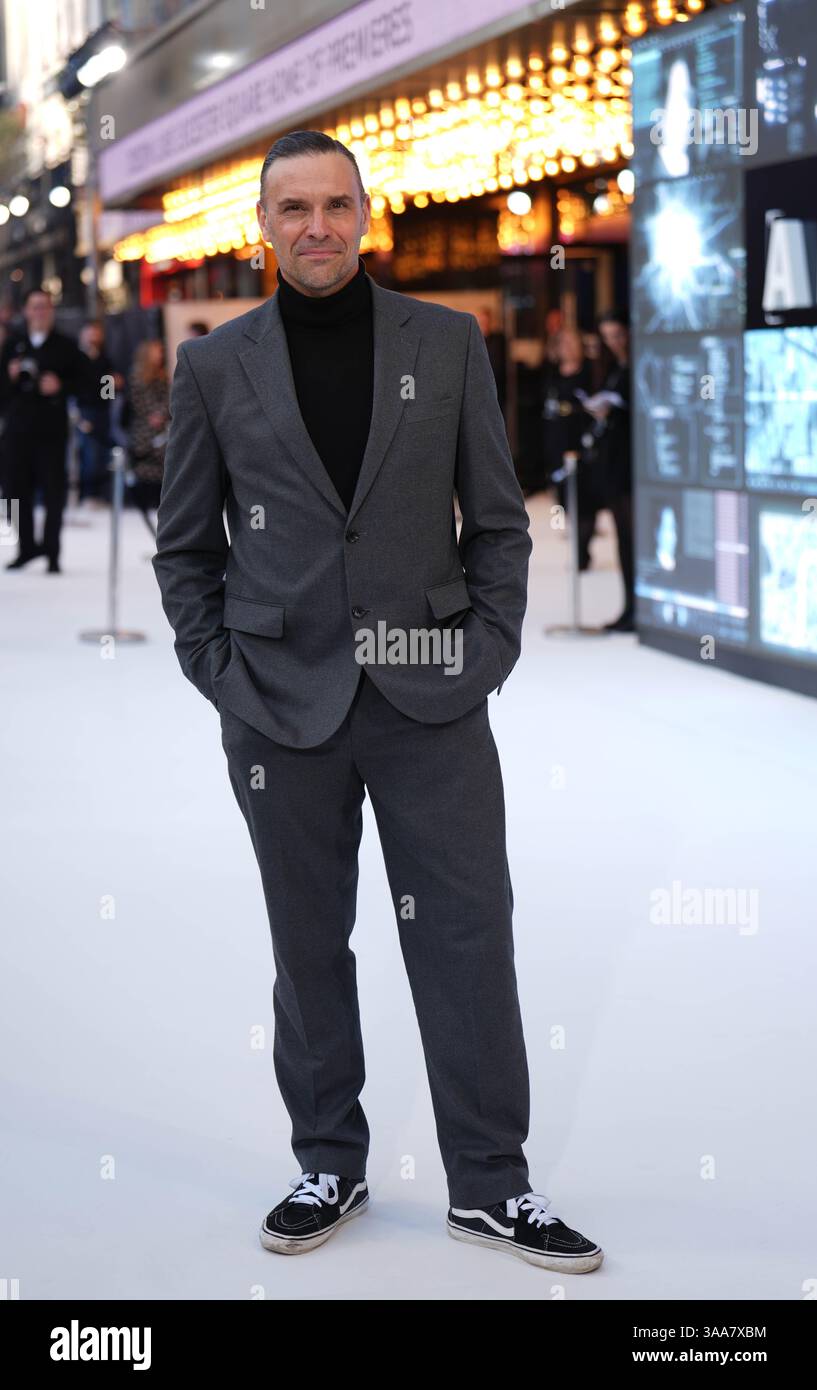 Joseph Millson attends the European premiere of The Amateur, at the ...
