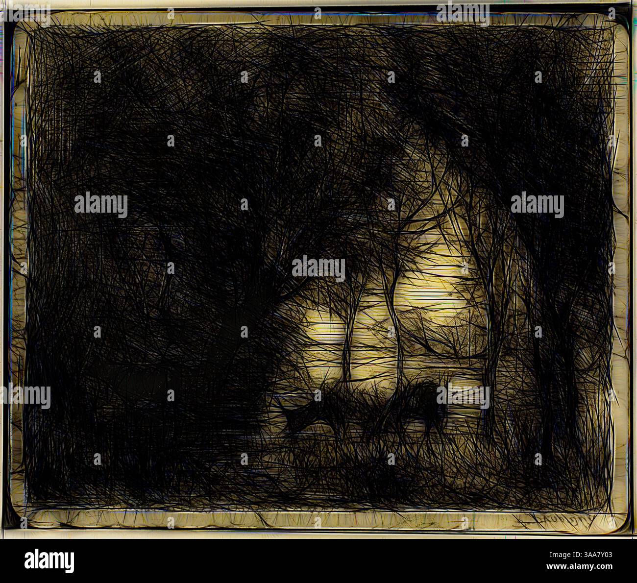 Dimly lit scene reveals hi-res stock photography and images - Alamy