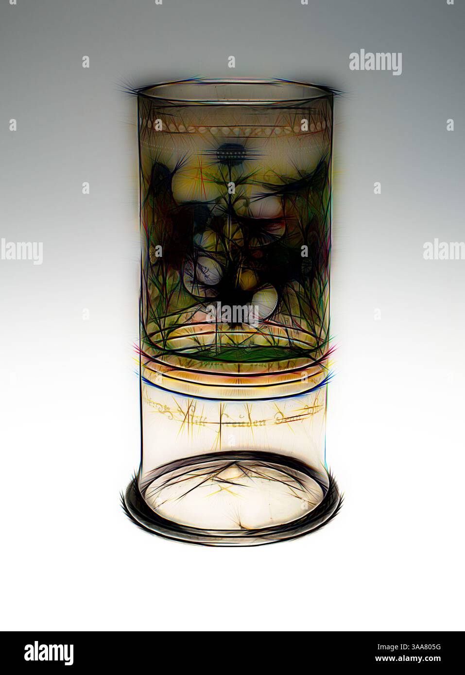 Translucent cylindrical vase features hi-res stock photography and ...