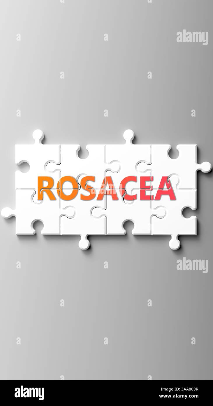 Rosacea as a complex subject hi-res stock photography and images - Alamy