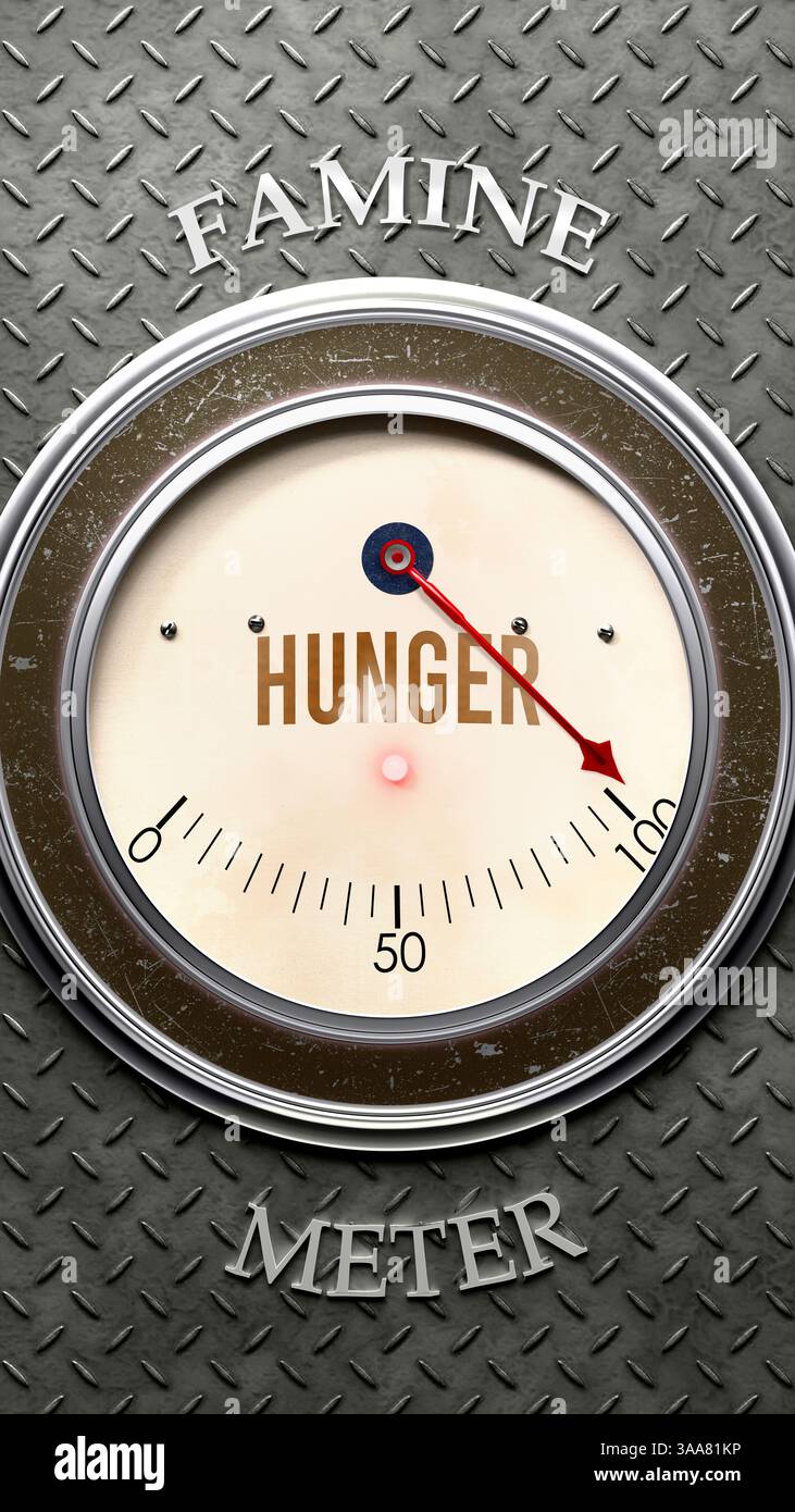 Hunger that is hitting a full scale hi-res stock photography and images ...