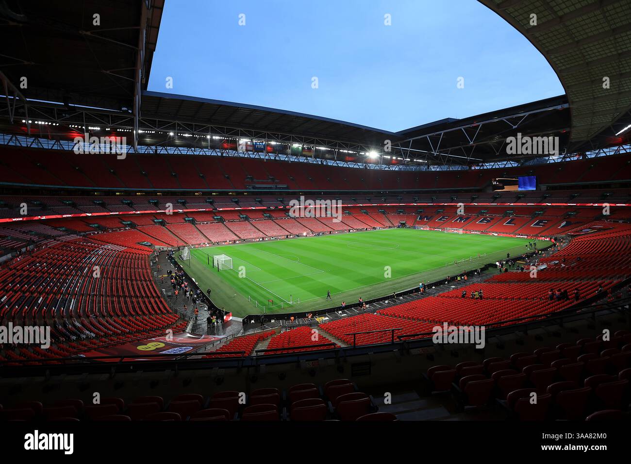 Ground View of Wembley Stadium Before Kick-off during the FIFA Women’s ...