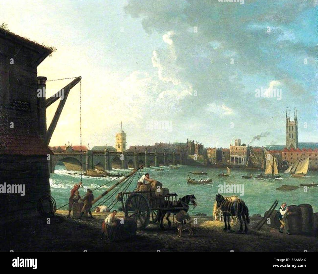 Hubert Pugh, London Bridge Stock Photo - Alamy