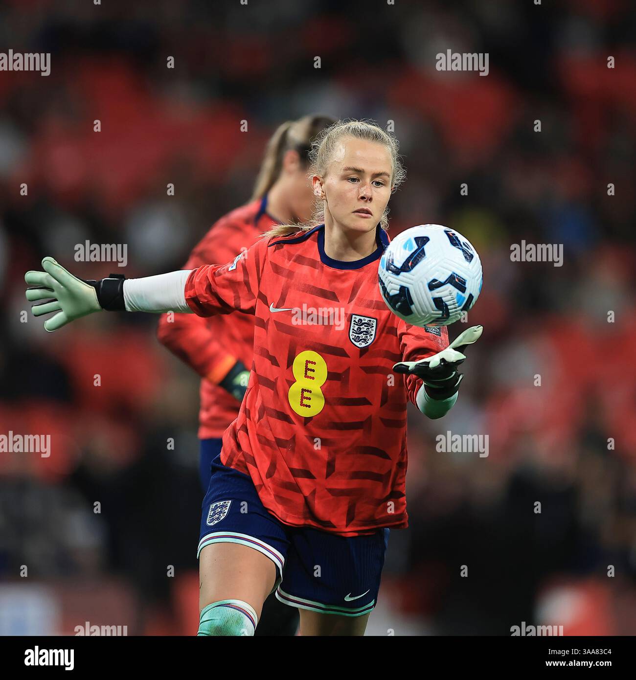 England Goalkeeper Hannah Hampton (1) during the FIFA Women’s ...