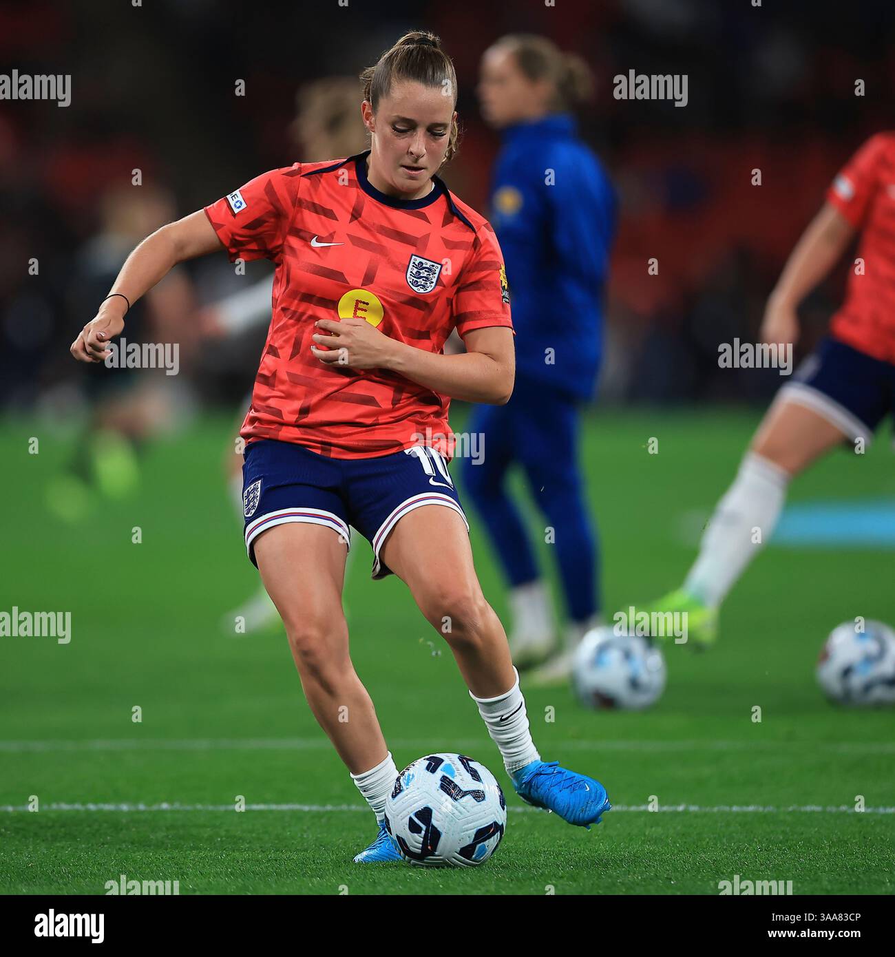 England Midfielder Ella Toone (10) during the FIFA Women’s ...
