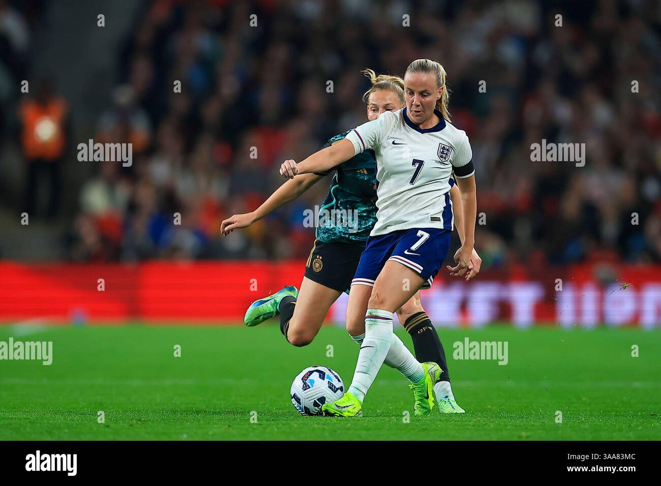 England Forward Beth Mead (7) during the FIFA Women’s International ...
