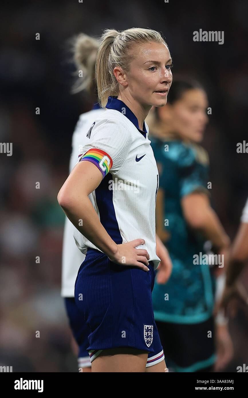 England Defender Leah Williamson (6) during the FIFA Women’s ...