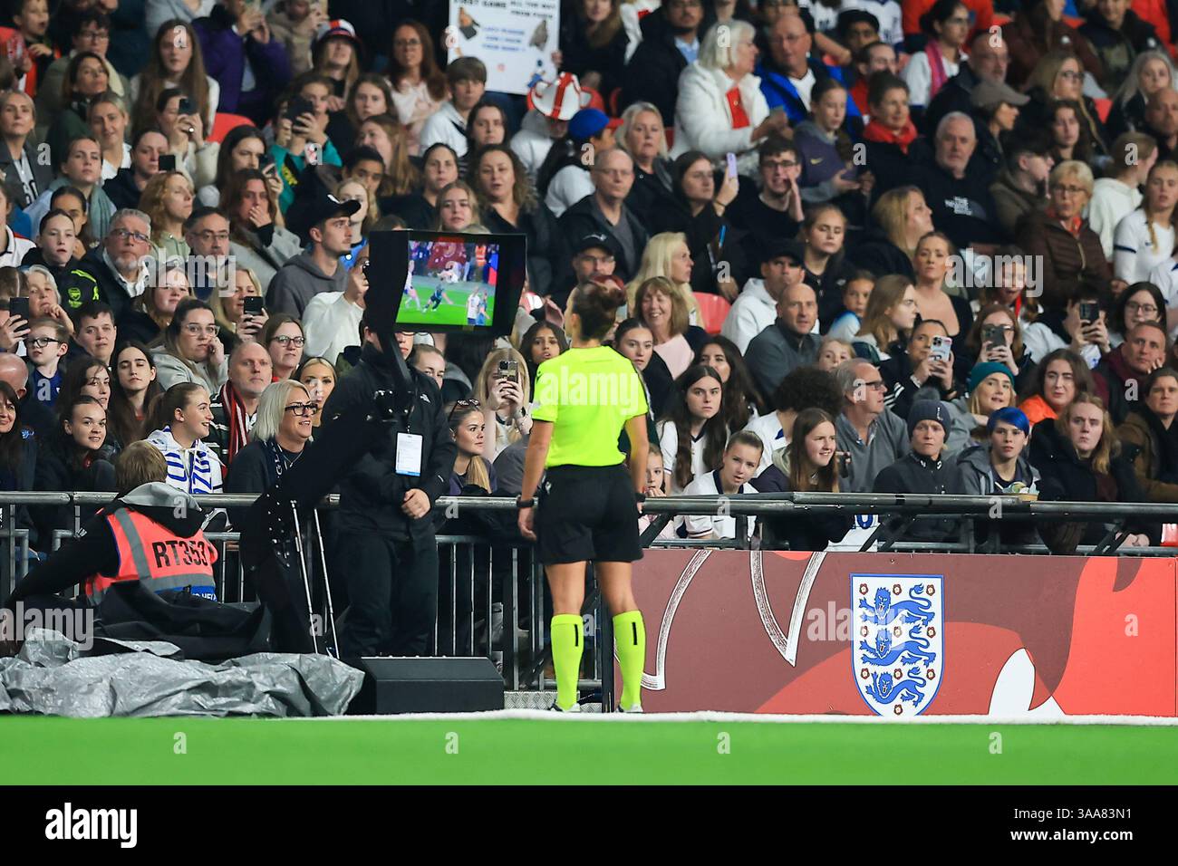 VAR Check for a Penalty Kick during the FIFA Women’s International ...