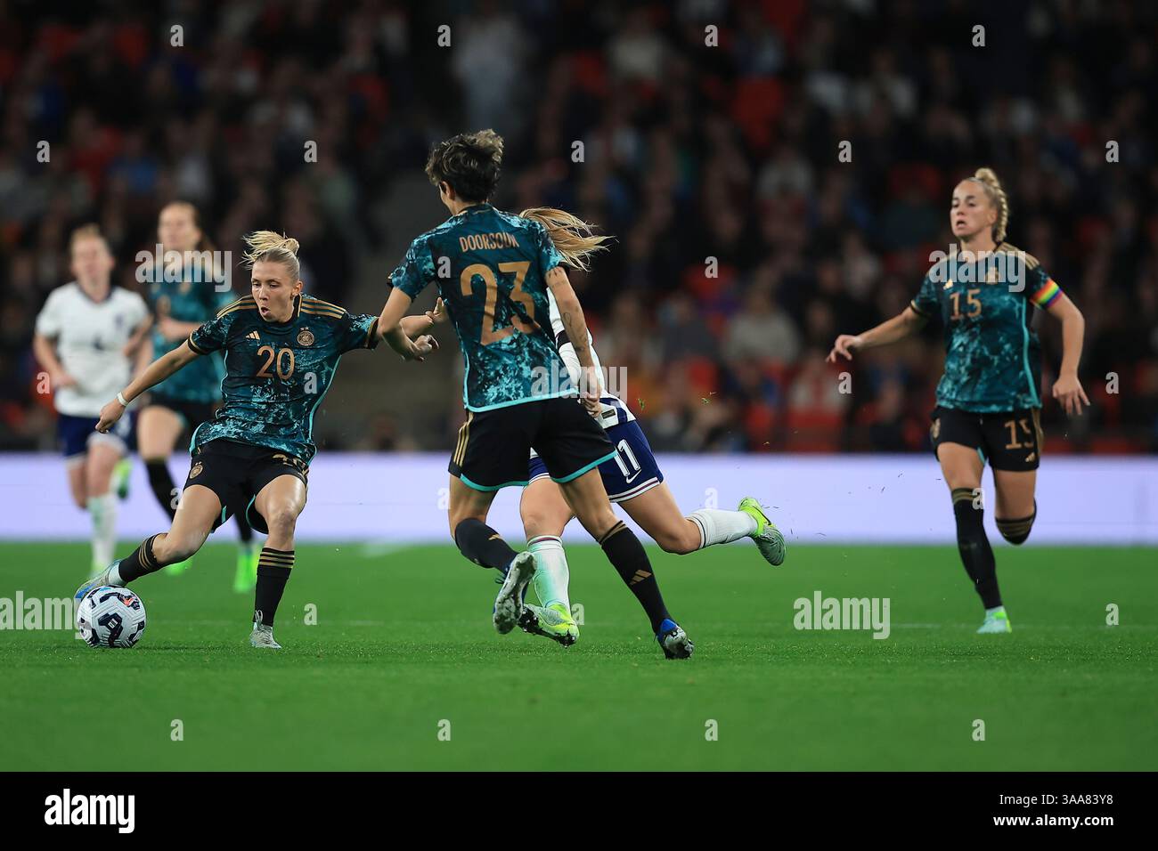 Germany Midfielder Elisa Senß (20) during the FIFA Women’s ...