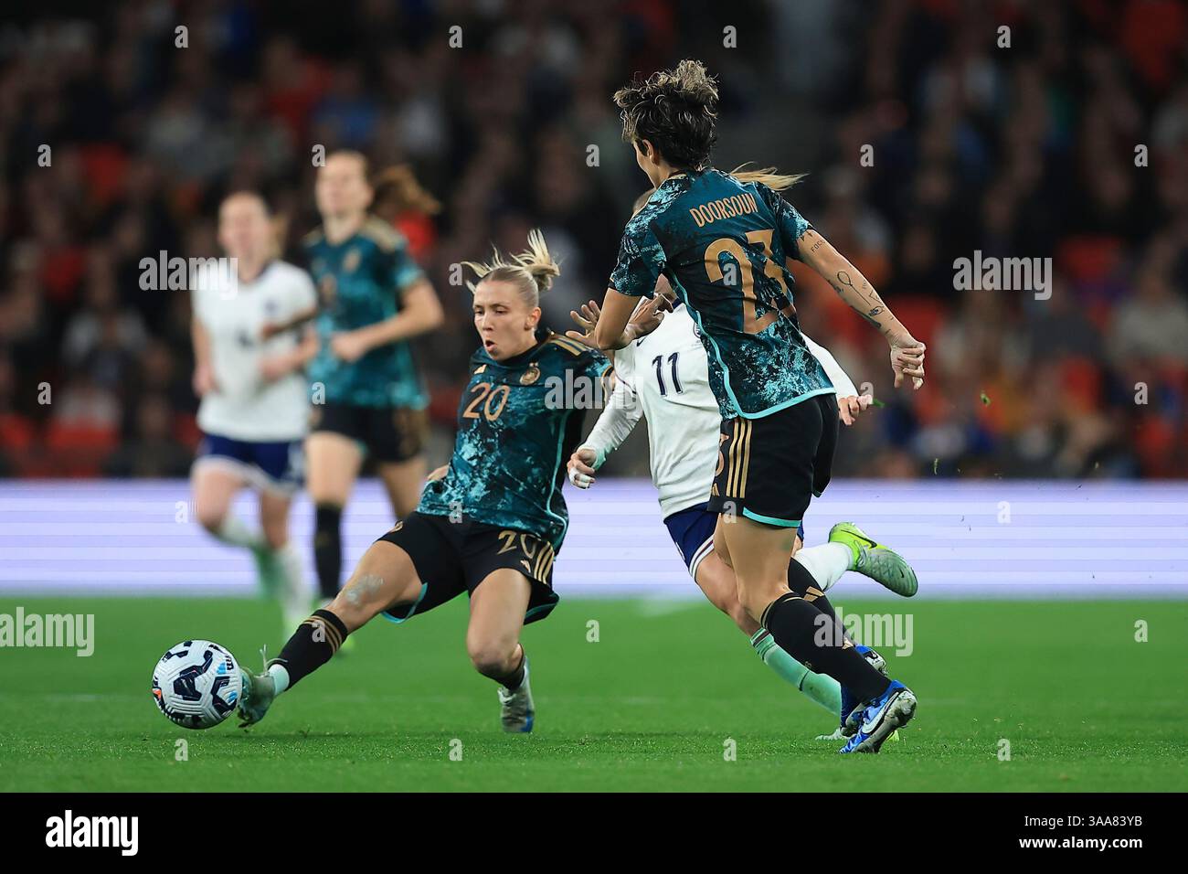 Germany Midfielder Elisa Senß (20) during the FIFA Women’s ...