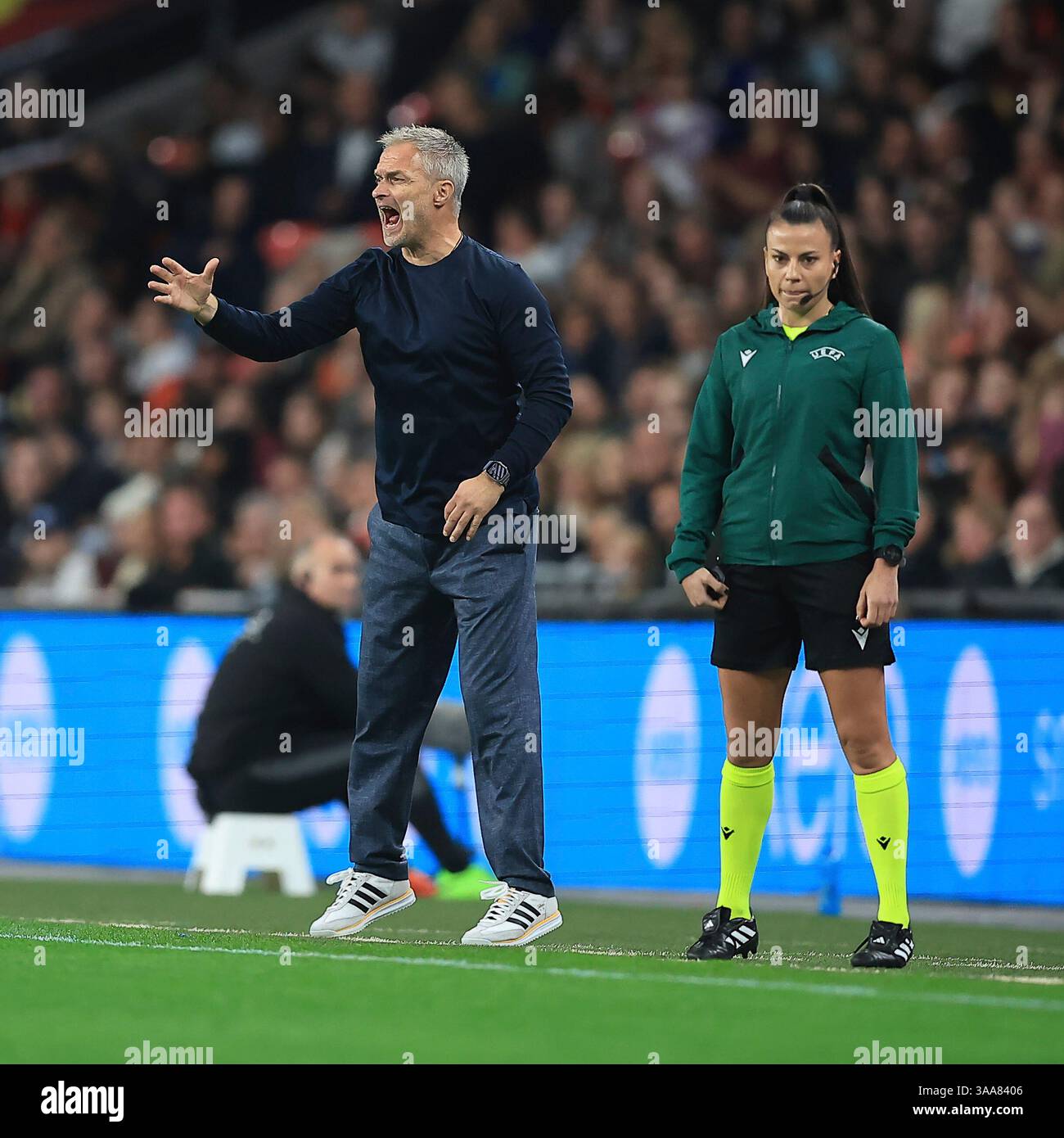 Germany Coach Christian Wuck during the FIFA Women’s International ...