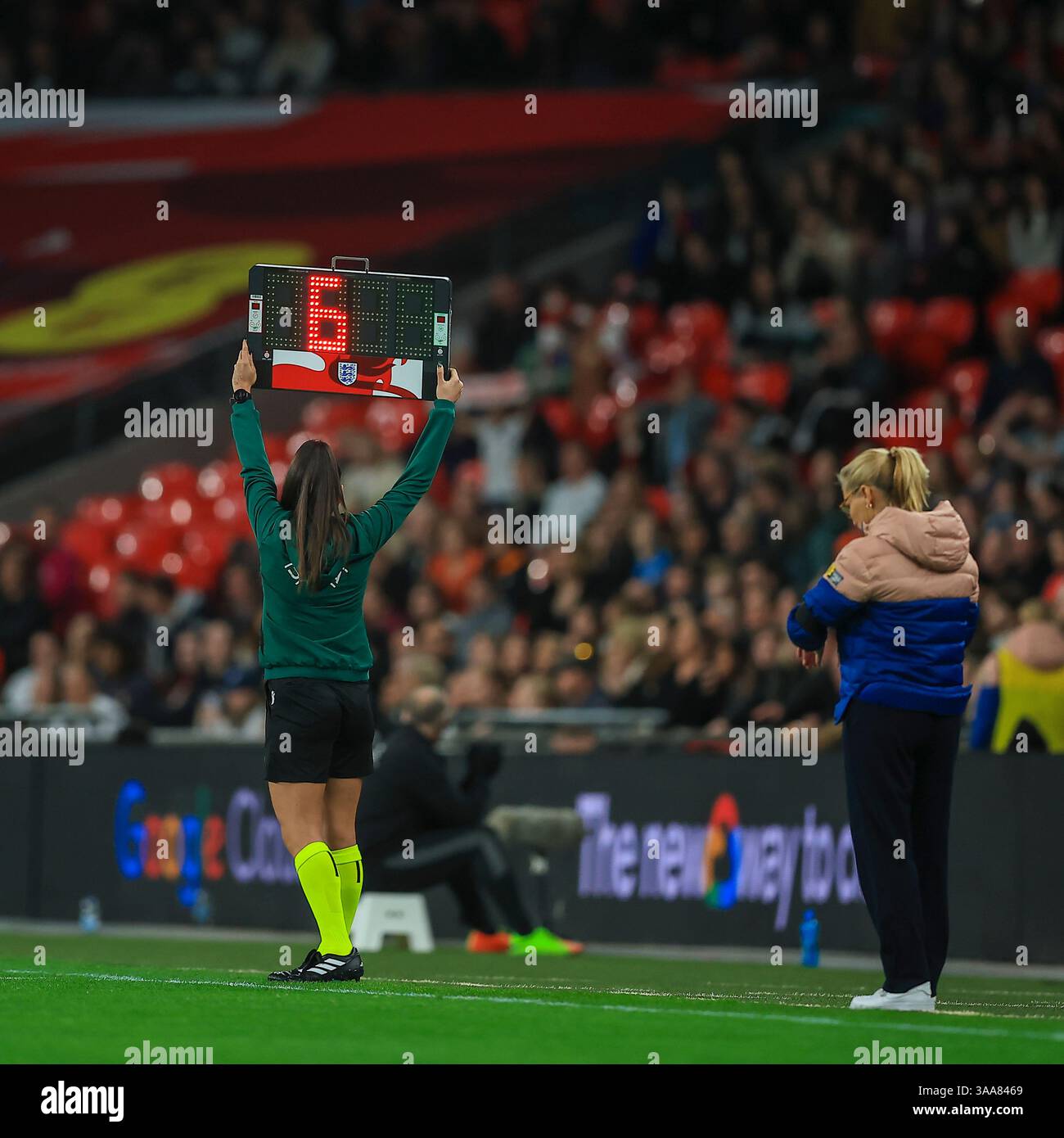 6 minutes of stoppage time added during the FIFA Women’s International ...
