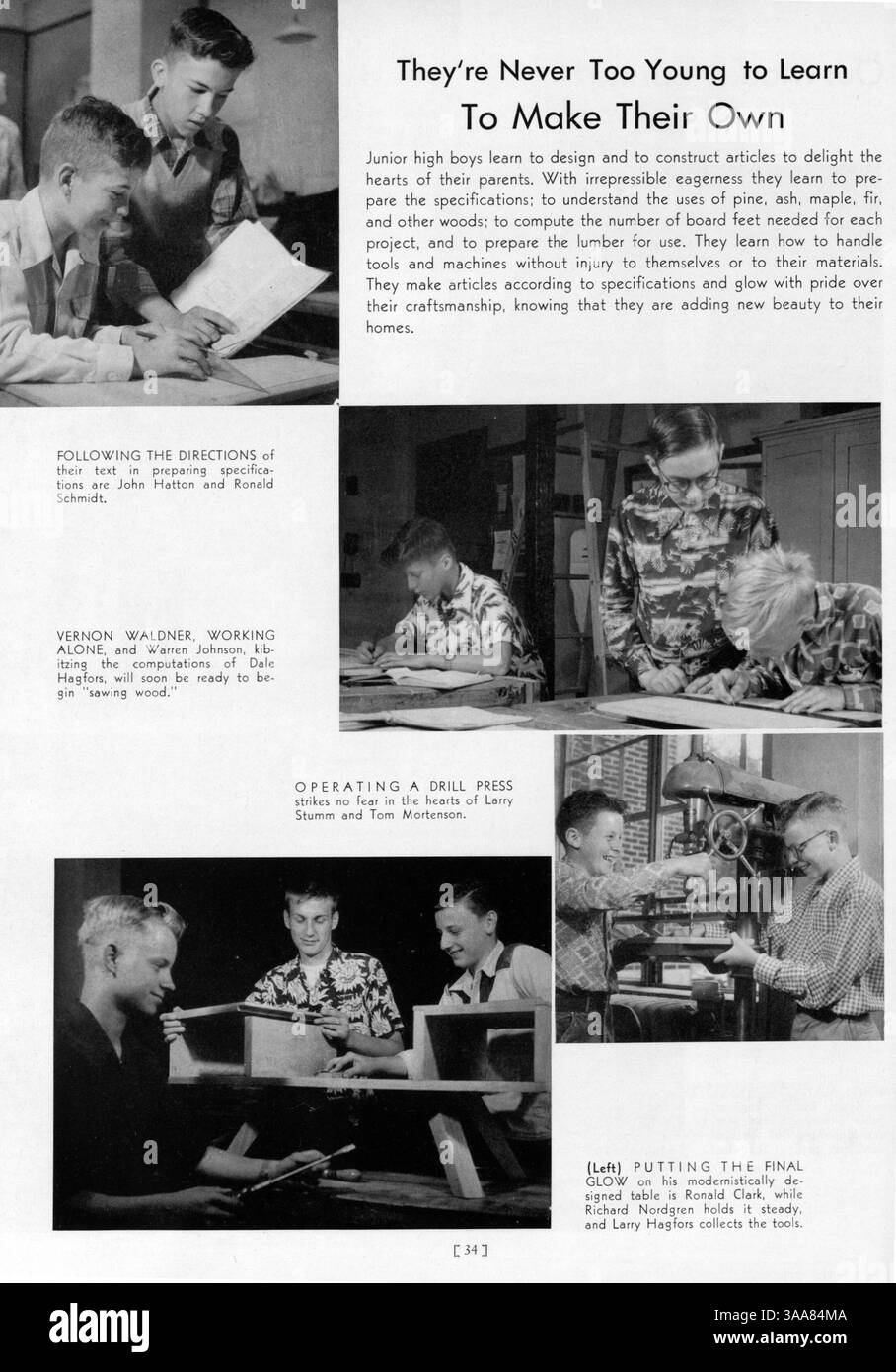 The 1953 Orator yearbook from Patrick Henry High School serves as a ...