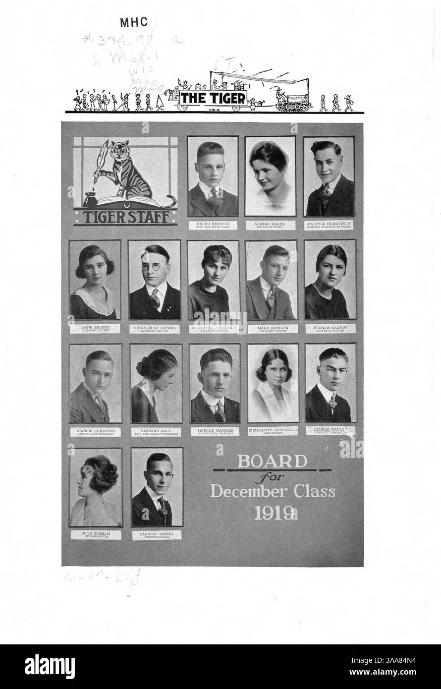 This 1920 South High Yearbook showcases students, teachers, clubs ...