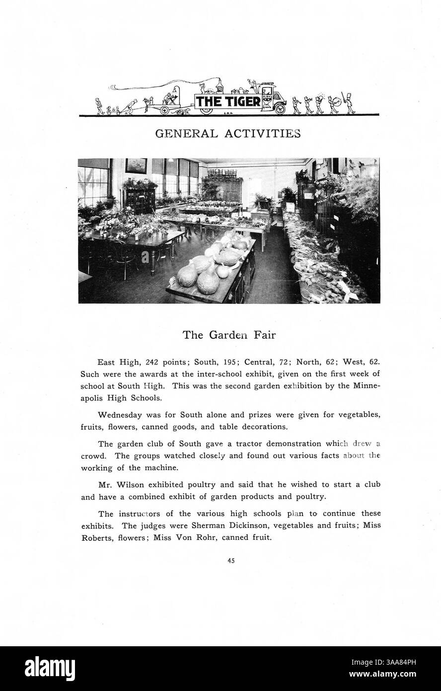 The 1920 South High Yearbook documents students, teachers, clubs ...