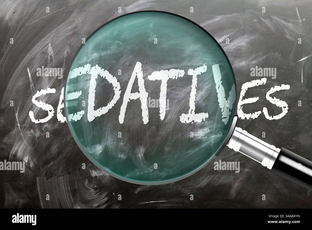 Sedatives magnify hi-res stock photography and images - Alamy