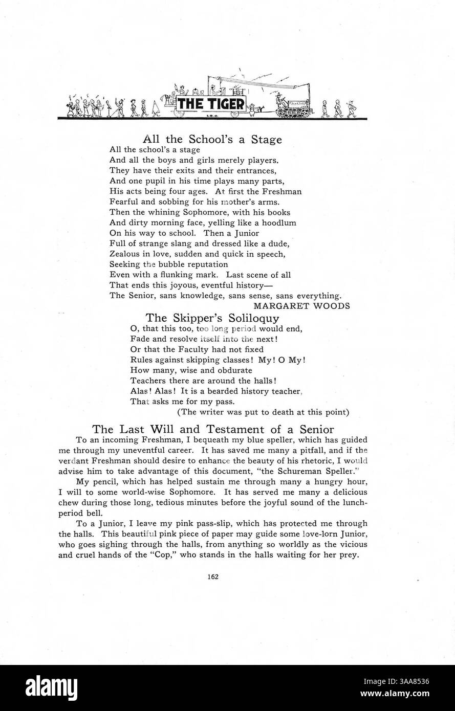 This 1920 south high yearbook captures the academic year hi-res stock ...