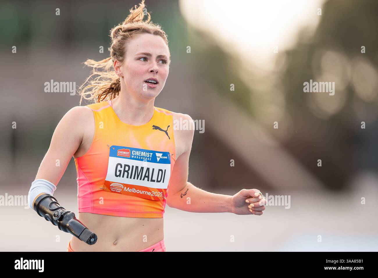 Albert Park, Australia. 29th Mar, 2025. 2024 Paralympic Champion Anna ...
