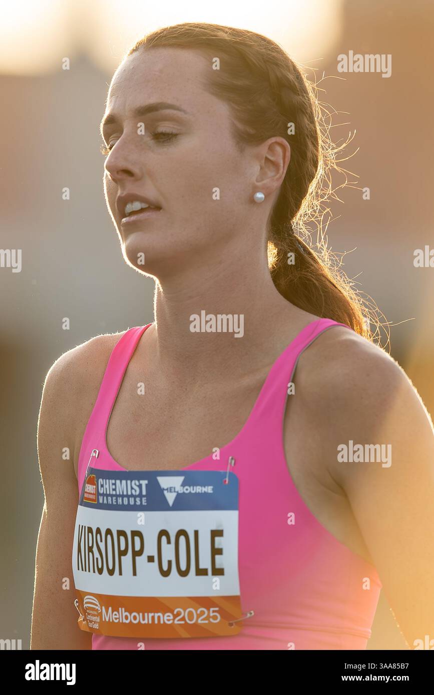 Albert Park, Australia. 29th Mar, 2025. Tess Kirsopp-Cole seen during ...