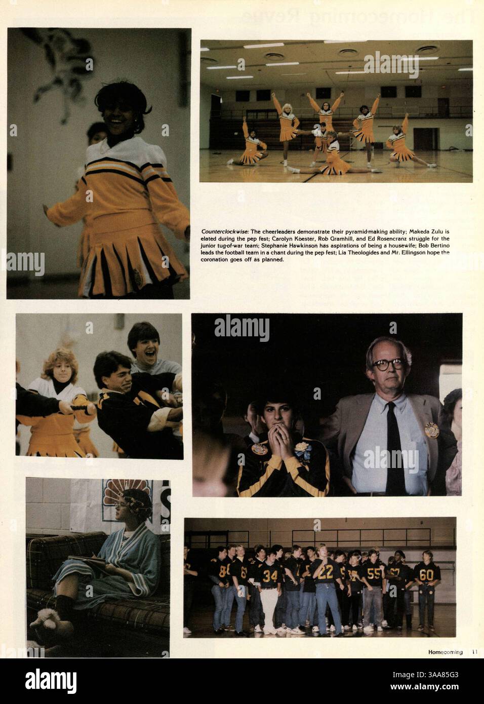 This high school annual documents the students, teachers, clubs ...