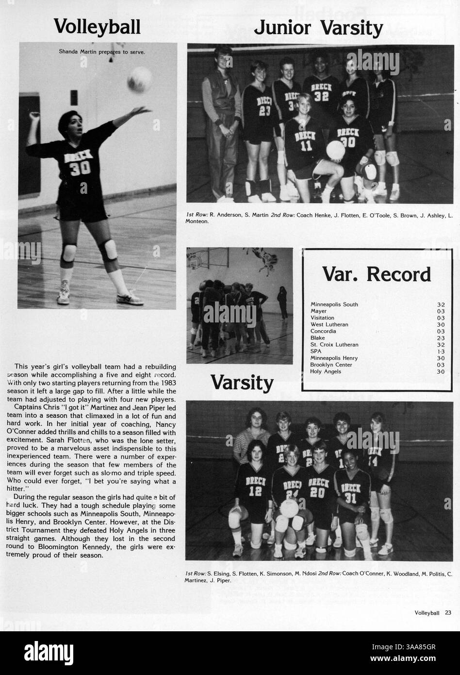 This high school annual documents the students, teachers, clubs ...