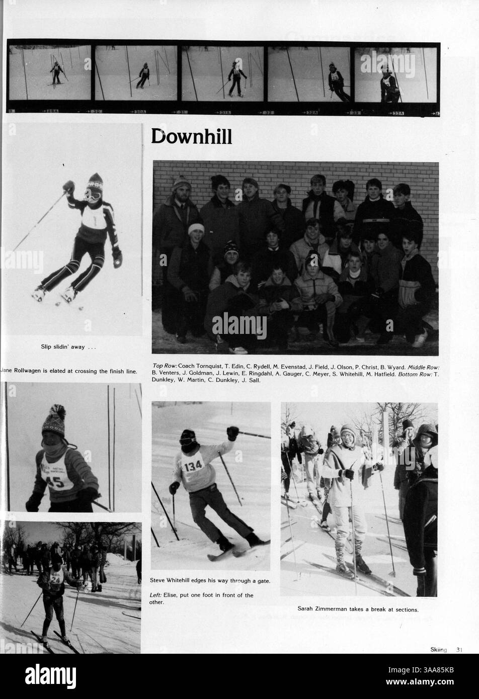 This high school annual documents the students, teachers, clubs ...