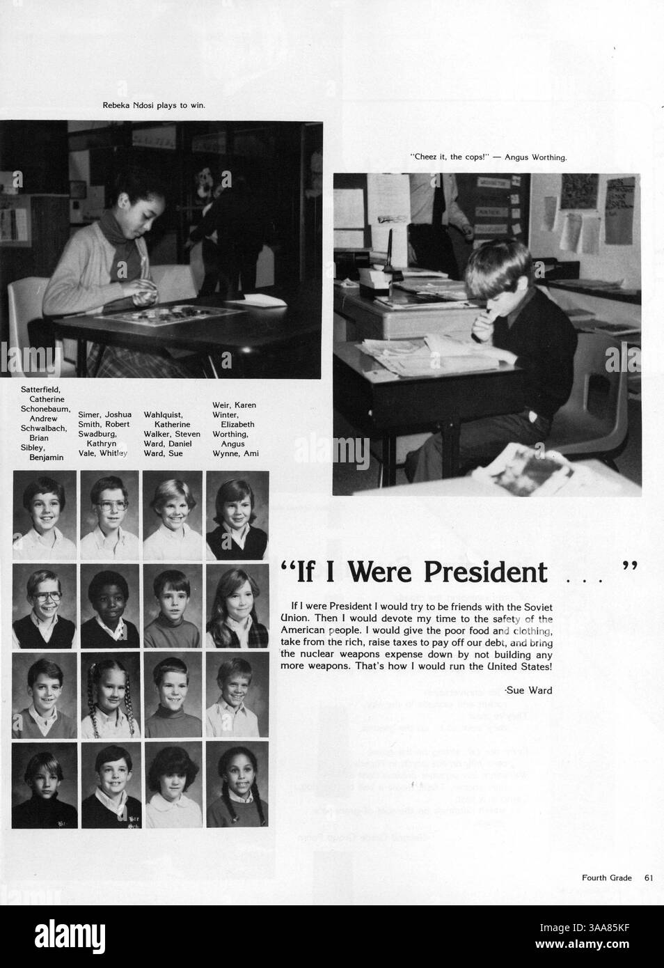 This breck mustang yearbook for 1985 chronicles the student body hi-res ...