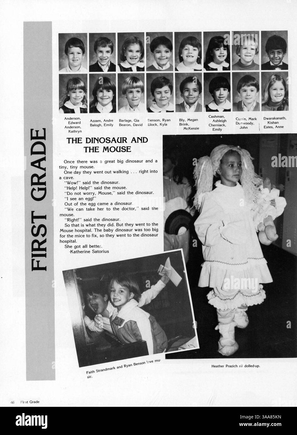 This high school yearbook features students, teachers, extracurricular ...