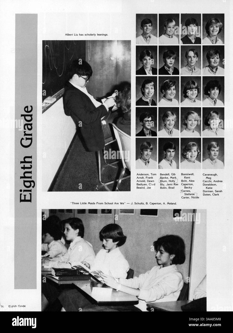 This 1985 Breck yearbook chronicles the major events and activities at ...