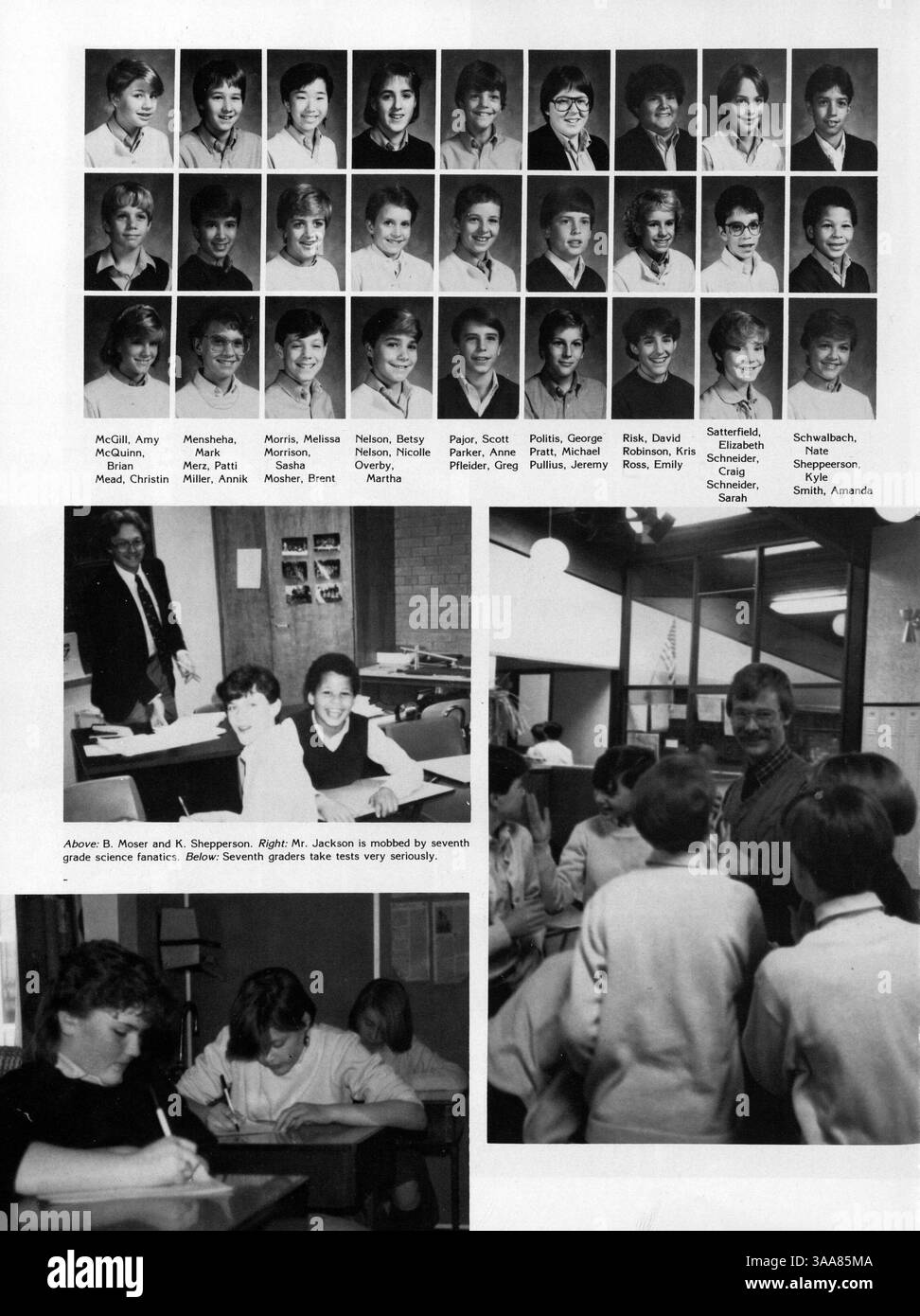 This breck mustang yearbook from 1985 documents the students hi-res ...