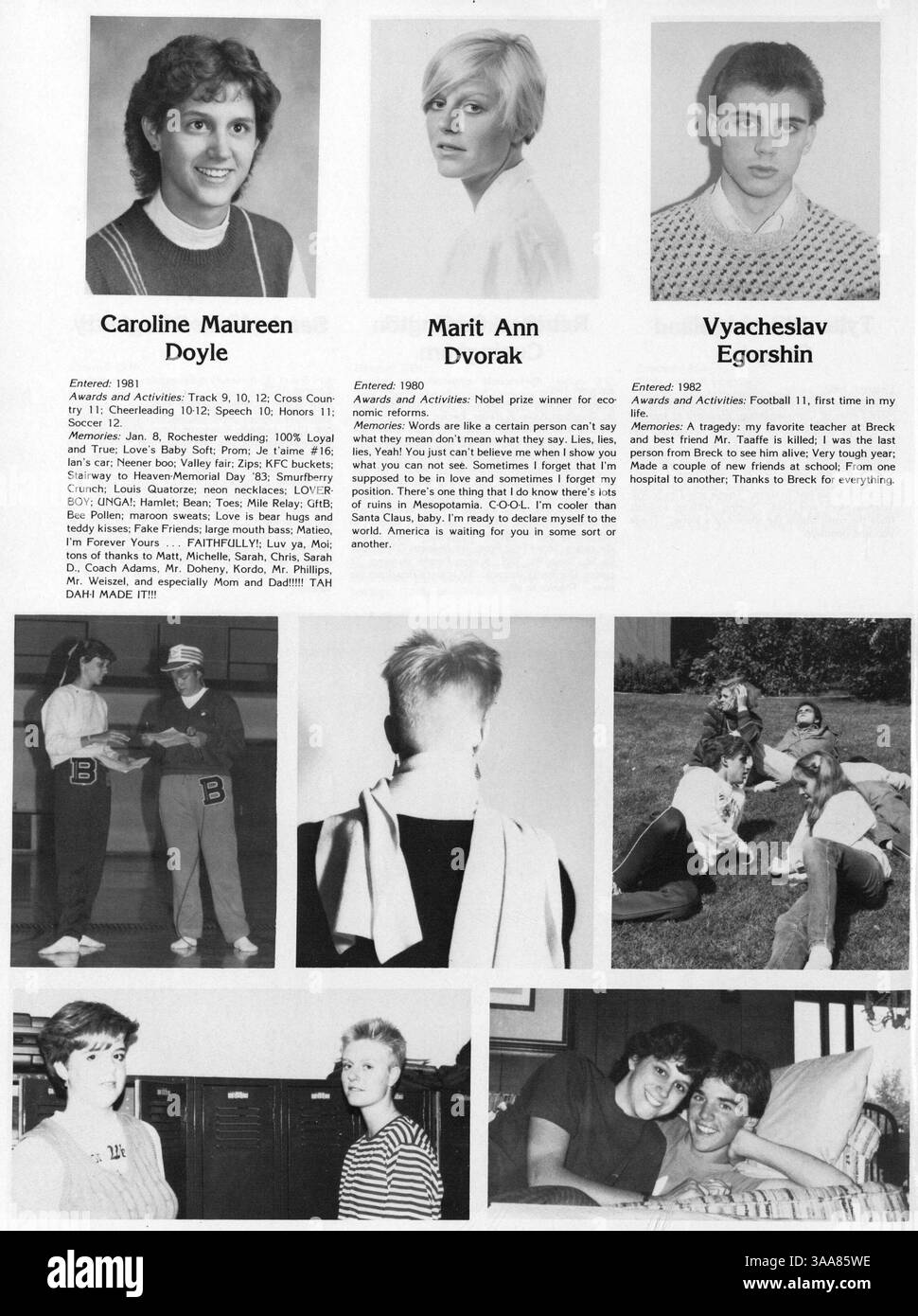 This 1985 Breck Mustang yearbook captures the 1984-1985 school year at ...