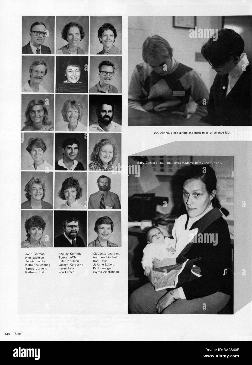 The 1985 Breck Mustang yearbook highlights the accomplishments and ...