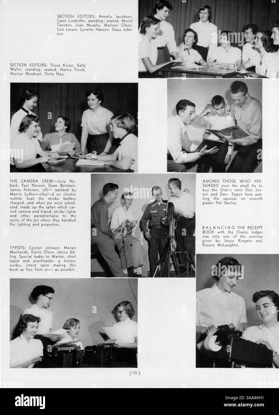Documenting the 1952 1953 school year at patrick henry high school hi ...