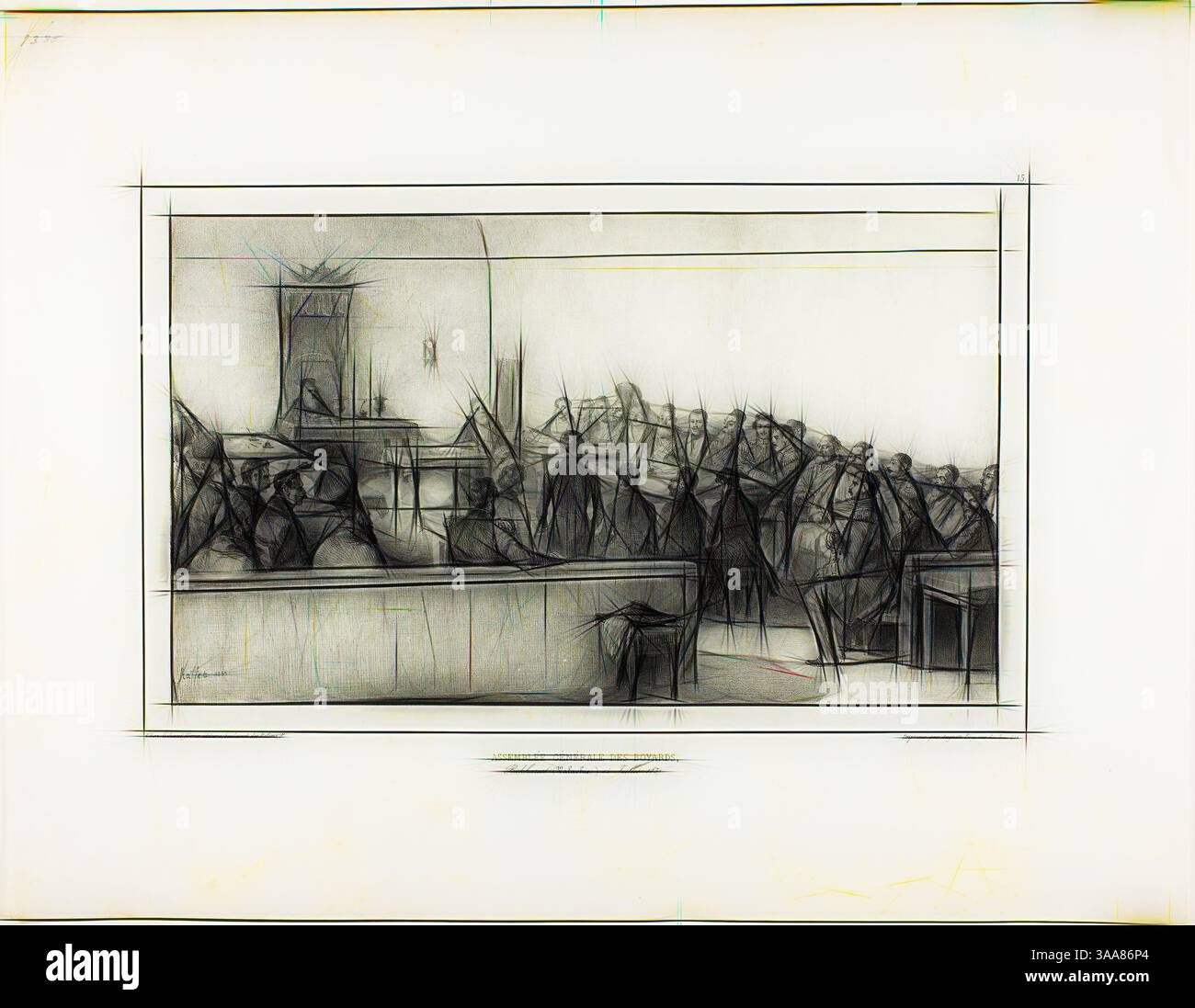 Dynamic courtroom scene captures hi-res stock photography and images ...