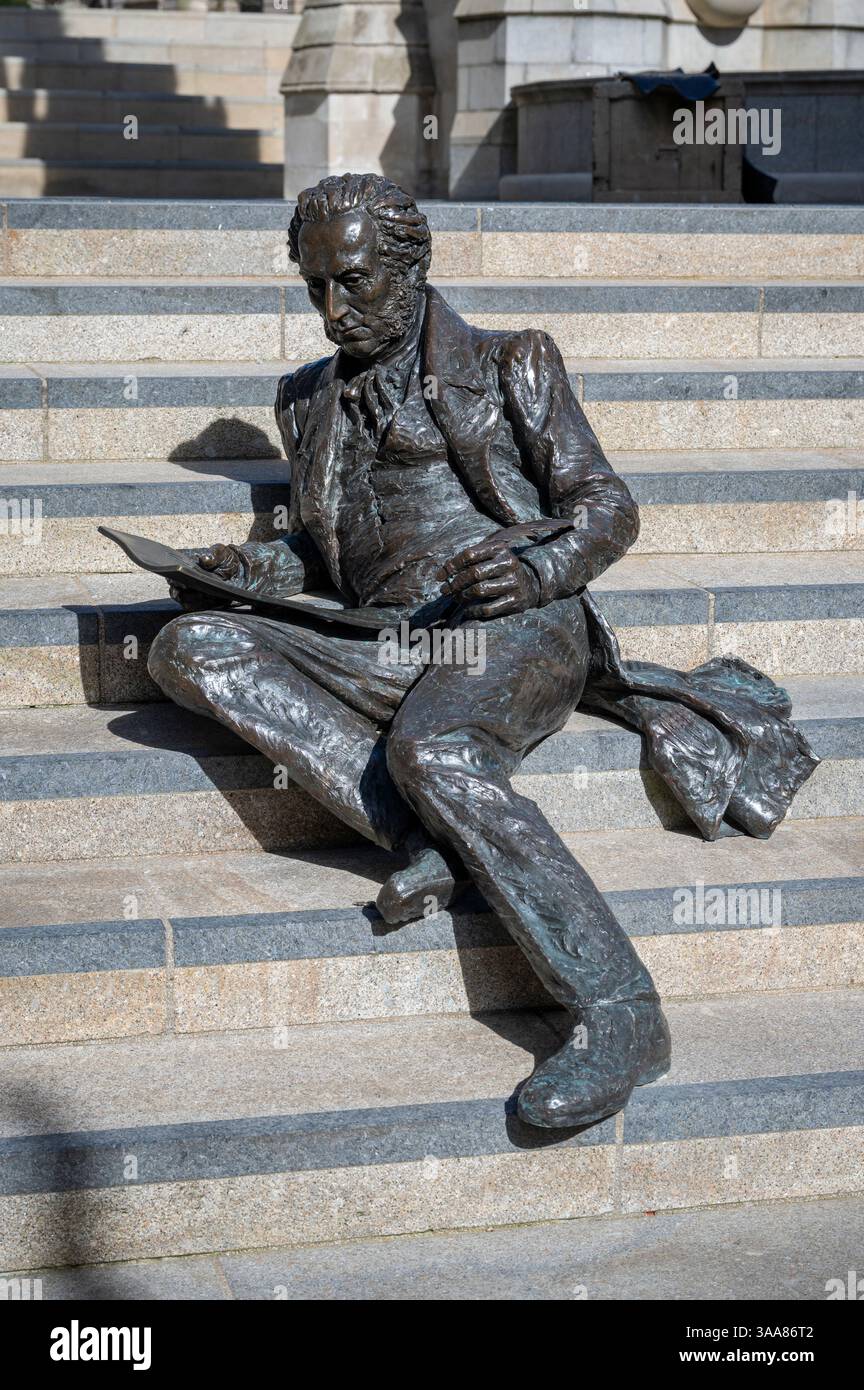 Bronze statute of Sir Thomas Attwood MP, 'Birmingham Man' in ...