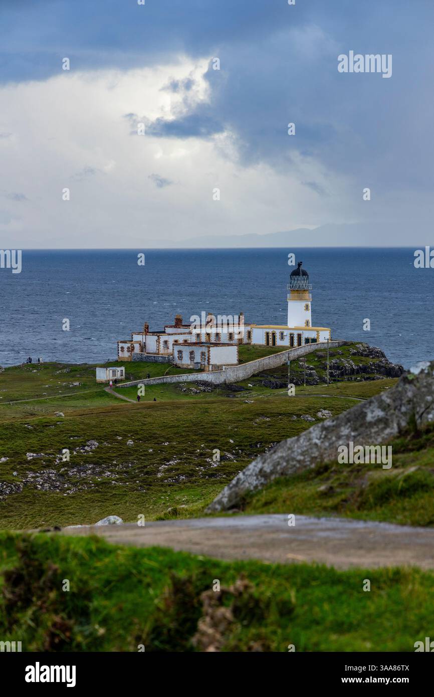 Neist Point at sunset is a breathtaking sight—its lighthouse stands ...