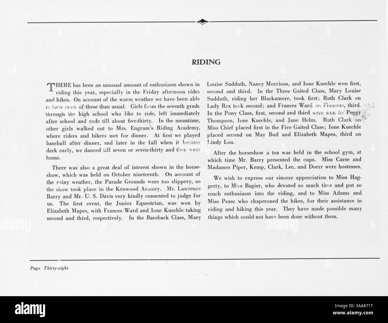 The 1929 Tatler yearbook documents the Northrop Collegiate students ...