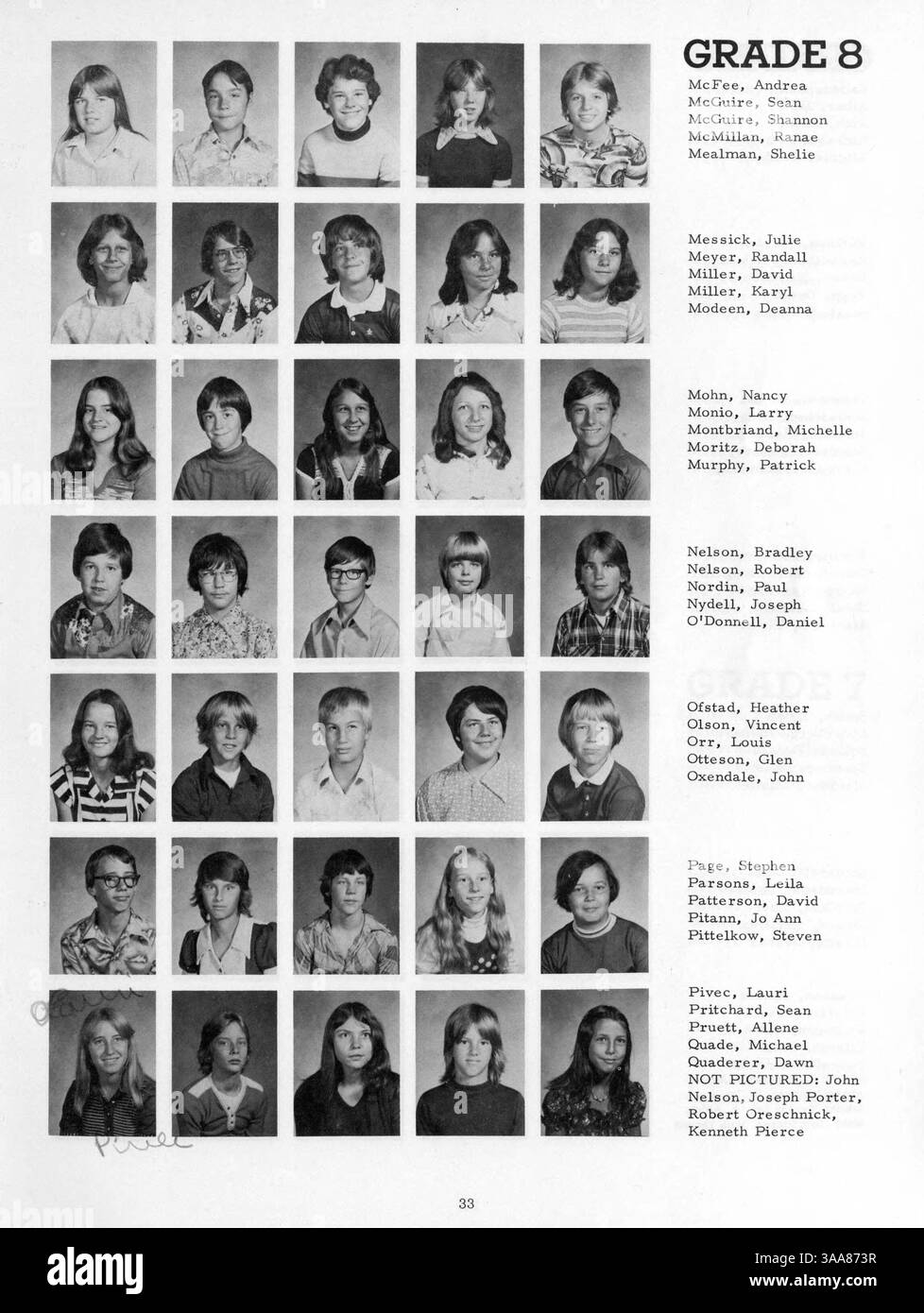 The Sanford Jr. High Yearbook for 1977 covers the key moments of the ...