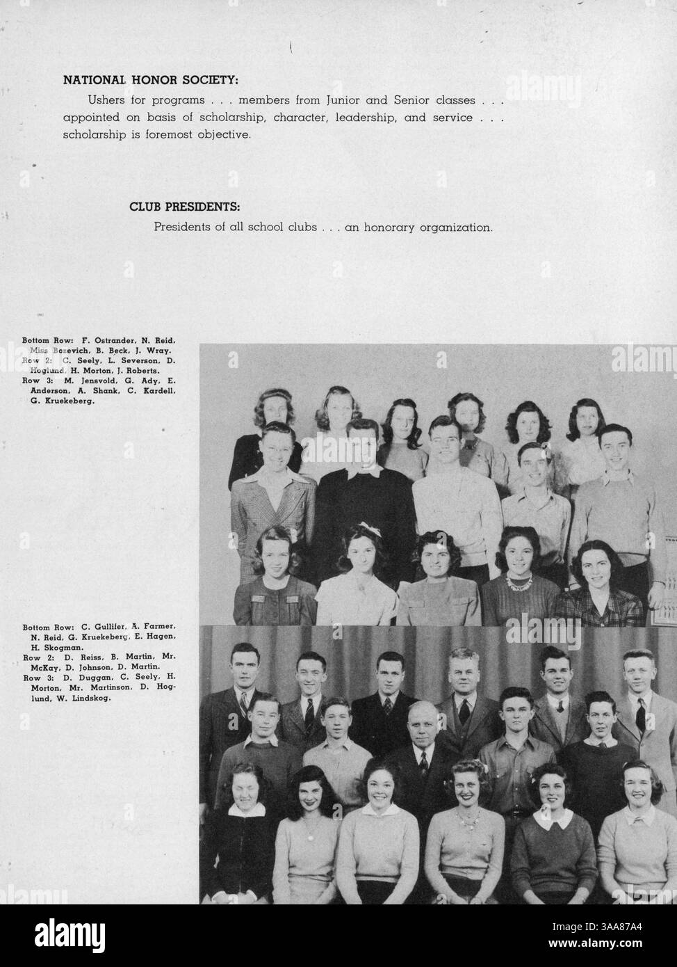 Echowan 1941 highlights the participation of students and facult hi-res ...