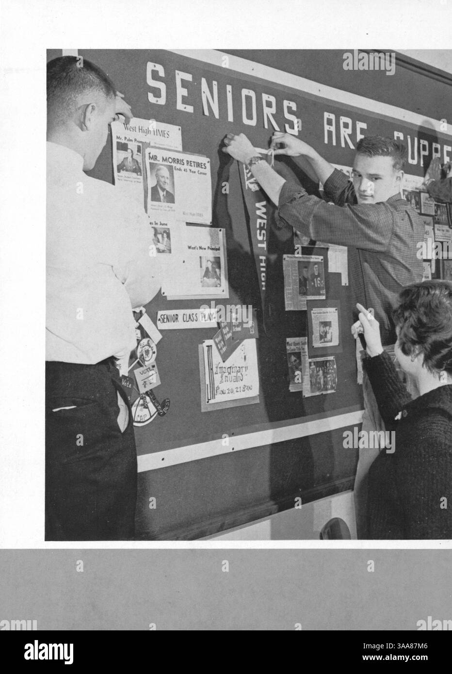 Highlights key moments from the 1959 1960 school year hi-res stock photography and images - Alamy